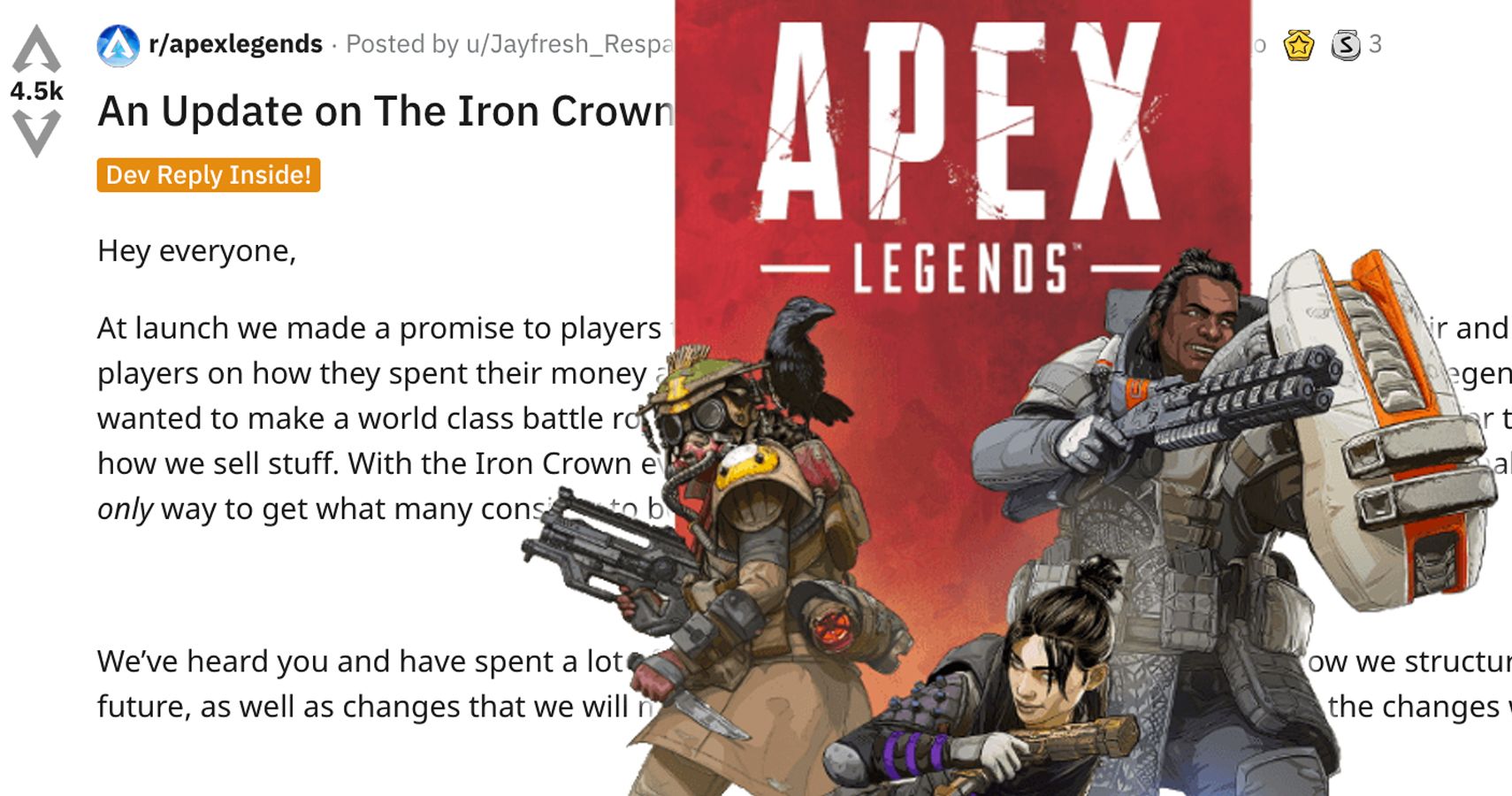 Apex Reddit