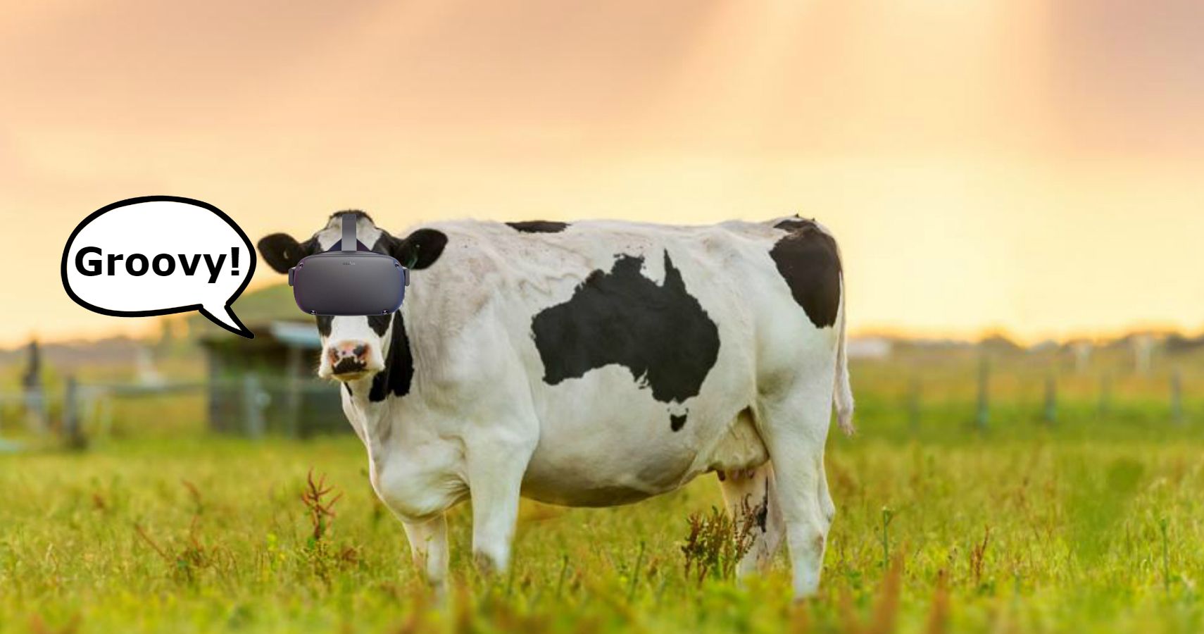 VR Is Now Being Used To Relax Cows | TheGamer