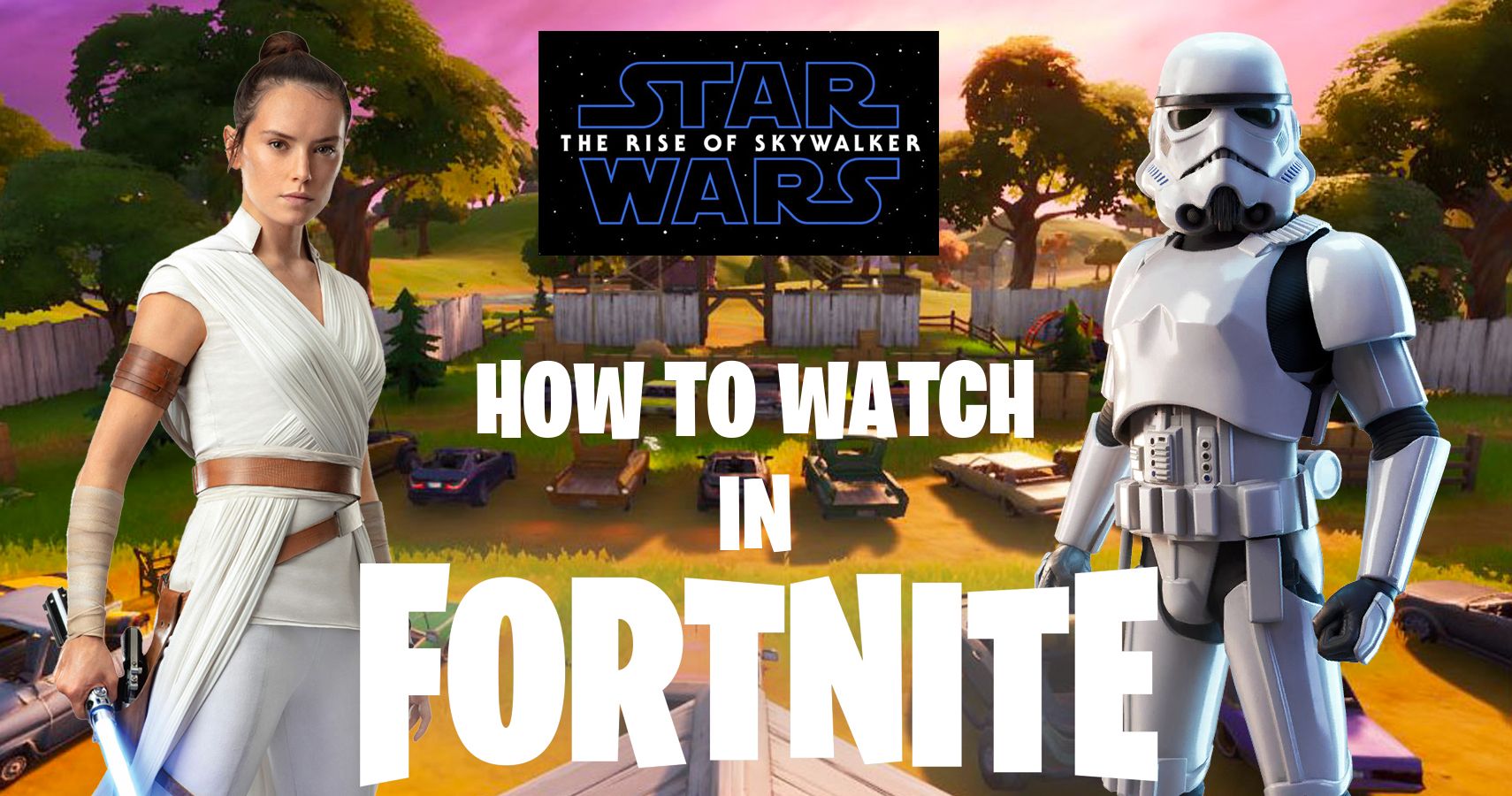 Fortnite: How To Watch The Star Wars Scene | TheGamer