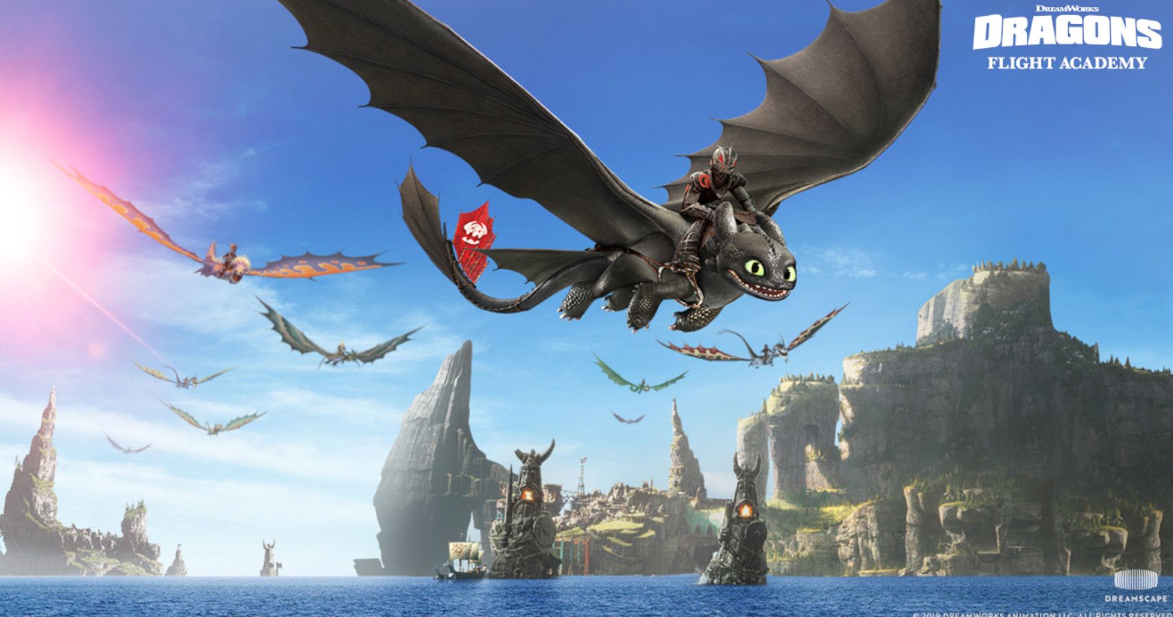 Dreamworks Dragons Pitchers
