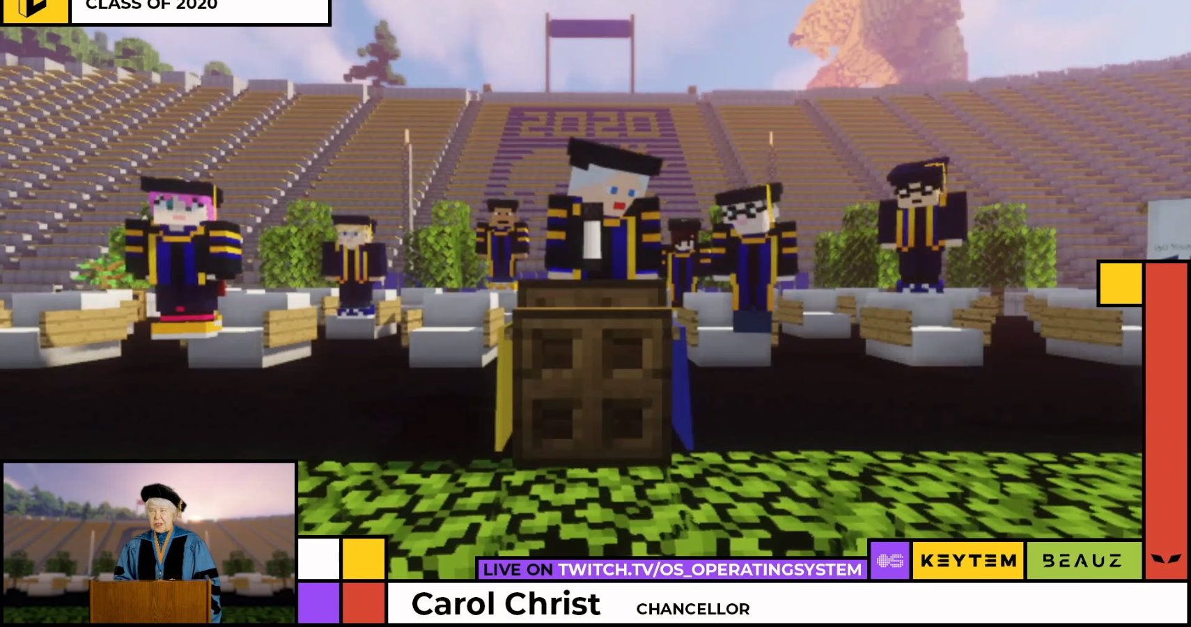 University Of California Hosts Minecraft Graduation, With Razer CEO ...