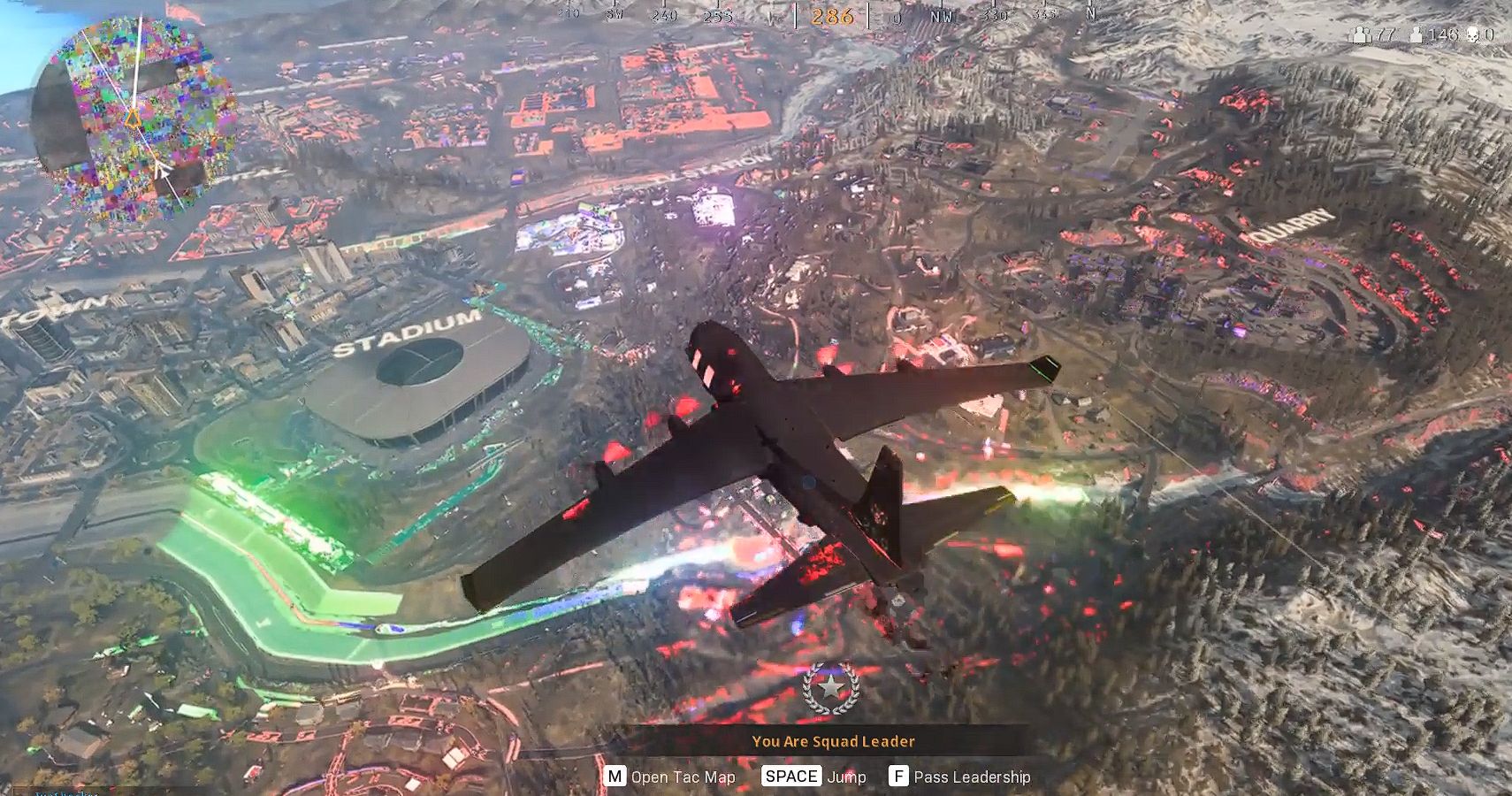 New Warzone Bug Lights Up Verdansk In Neon | TheGamer