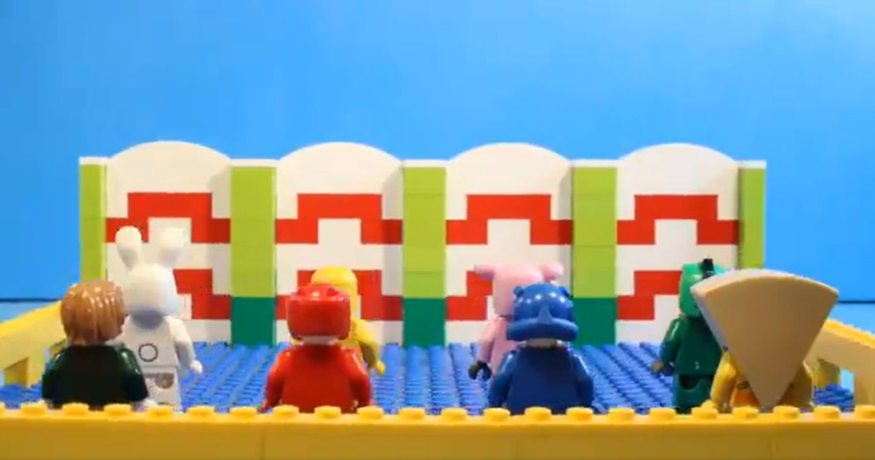 Fall Guys Fan Creates Stop Motion Door Dash Out Of Lego