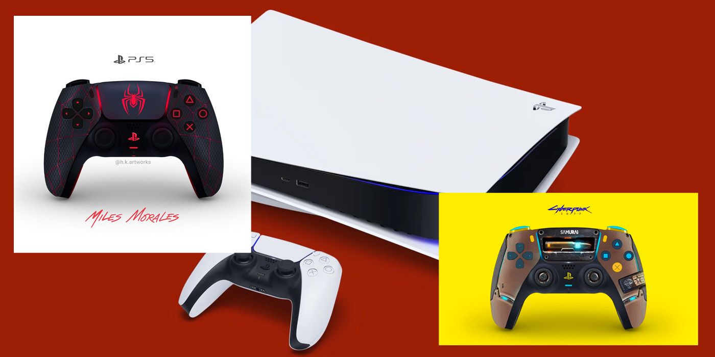 10 Best Fan-Made Custom PS5 Controller Designs | TheGamer
