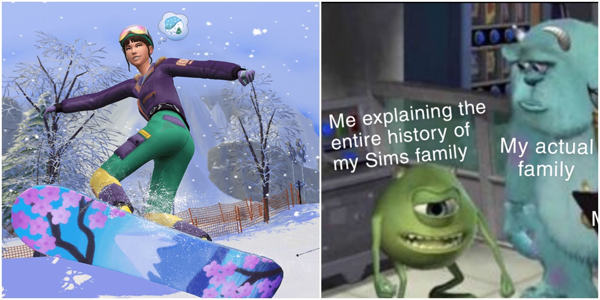 10 Hilarious Sims 4 Memes That Are Perfect For Winter | TheGamer